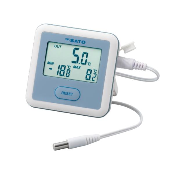 【仕様】測定範囲：本体内蔵センサ　-5.0〜50.0℃　　　　　外部センサ　　　-50.0〜70.0℃測定精度：±1.0℃（0.0〜40.0℃）　※内臓、外部温度共通　　　　　±2.0℃（上記以外）分解能：　0.1℃防水性能：JIS C 0...