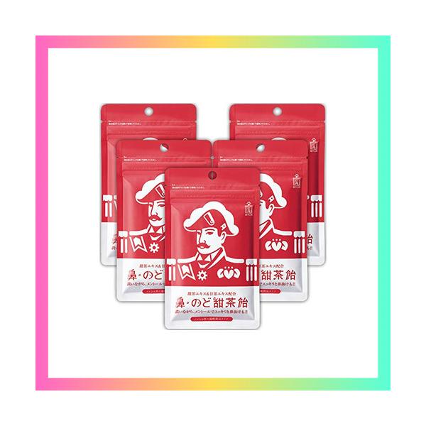 -/38g（×5袋）/-・FlavorName:甜茶飴Size:38g（×5袋）・パッケージ個数:5・【こんなお悩みありませんか？】マスクにかくれた鼻のムズムズ　喉の不快感が気になる/仕事やカラオケで喉を酷使する機会が多く、パフォーマンスを...