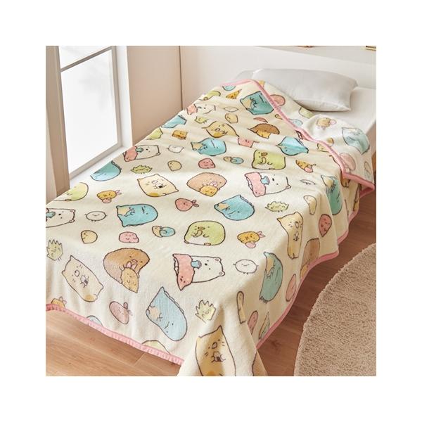 【関連キーワード】 なめらか ふわふわ キッズ サンエックス ジュニア ニューマイヤー毛布 ブランケット 冬 子供 寝具 毛布 秋 起毛