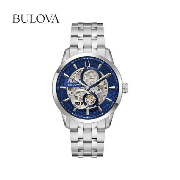 ブローバ メンズ腕時計 BULOVA クラシック サットン 正規品スイス製、メーカー保証3年間(電子保証書登録必須)・品番：96A331・ムーブメント：自動巻き／42時間パワーリザーブ・ケース素材：ステンレススチール・ストラップ素材：ステン...