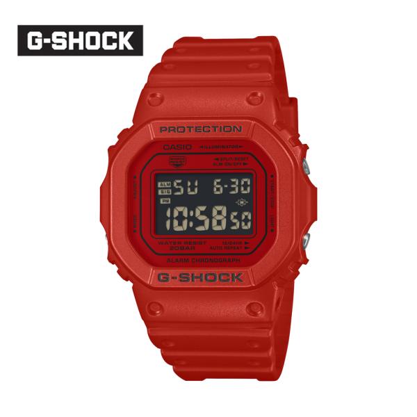 カシオ CASIO Gショック G-SHOCK ジーショック メンズ腕時計 国内正規品品番：DW-5600RRB-4JFケースサイズ（縦×横×厚さ）:48.9 × 42.8 × 13.4 mm質量：52gケース・ベゼル材質：樹脂 / 樹脂(...