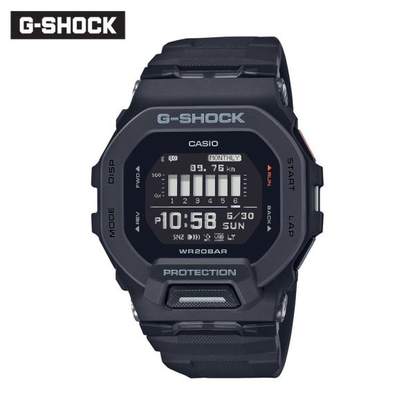 カシオ CASIO G-SHOCK Gショック ジーショック メンズ腕時計 国内正規品品番：GBD-200-1JFケースサイズ(縦×横×厚さ)：48.4 × 45.9 × 15 mm質量：58gケース・ベゼル材質：樹脂バンド：樹脂バンド構造...