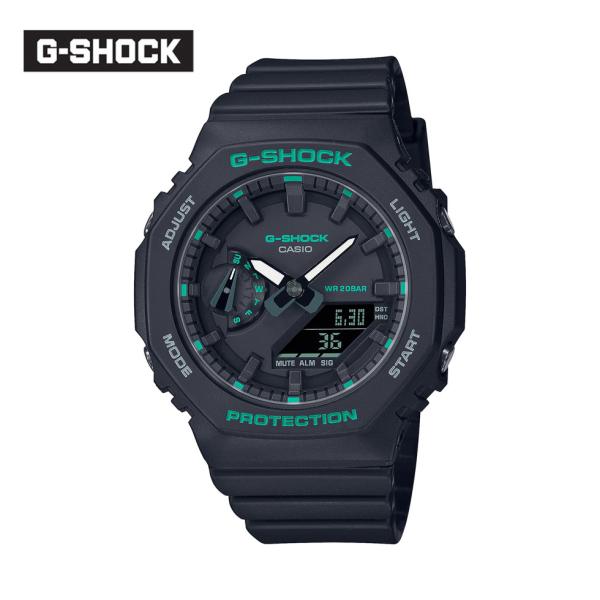 カシオ CASIO G-SHOCK Gショック ジーショック 国内正規品品番：GMA-S2100GA-1AJFケースサイズ(縦×横×厚さ)：46.2 × 42.9 × 11.2 mm質量：41gケース・ベゼル材質：カーボン/樹脂バンド：樹脂...