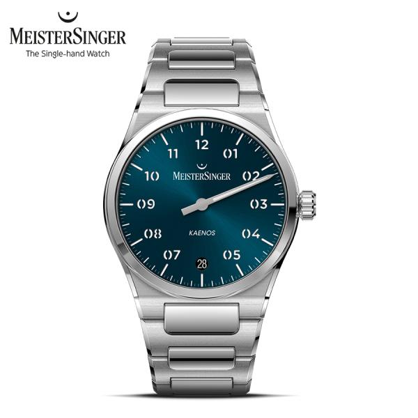 マイスタージンガー カエノス メンズ腕時計 MeisterSinger Kaenosメーカー保証2年間品番：KS939ムーブメント：自動巻き風防：サファイアクリスタルケース素材：ステンレススチールケースサイズ：40 mmケース厚：11.2m...