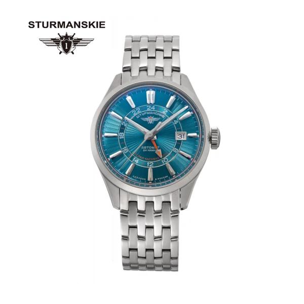 シュトゥルマンスキー オープンスペース STURMANSKIE OPEN SPACE メンズ 正規品メーカー保証2年間品番：NH34-1891050Bムーブメント：SII NH34自動巻ムーブメント機能：時間、分、秒、カレンダー、曜日表示ケ...