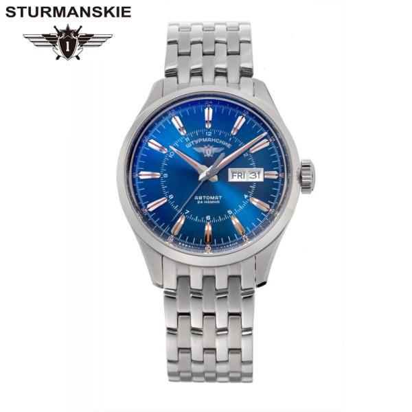 シュトゥルマンスキー オープンスペース STURMANSKIE OPEN SPACE メンズ 正規品メーカー保証2年間品番：NH36-1891771Bムーブメント：SII NH36自動巻ムーブメント機能：時間、分、秒、カレンダー、曜日表示ケ...