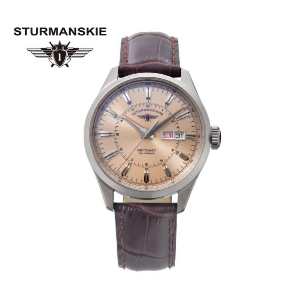 シュトゥルマンスキー オープンスペース STURMANSKIE OPEN SPACE メンズ腕時計 正規品メーカー保証2年間品番：NH36-1891772BRムーブメント：SII NH36自動巻ムーブメント機能：時間、分、秒、カレンダー、曜...