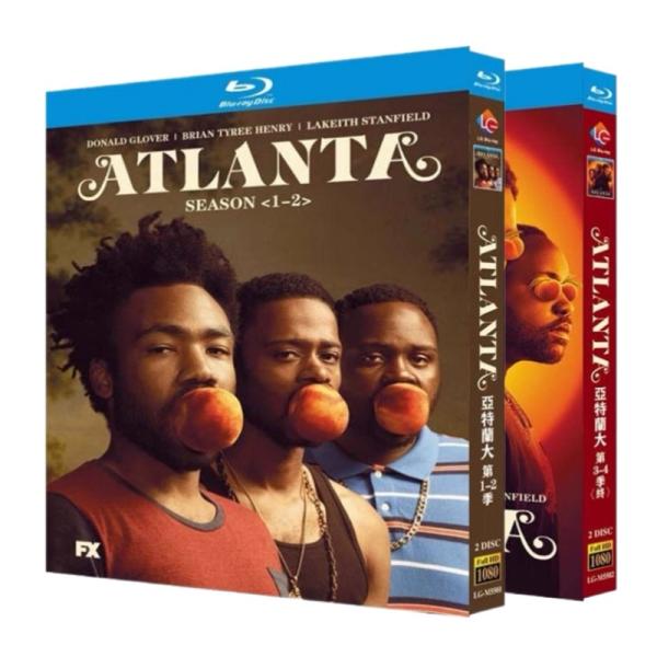 『アトランタ』は、ドナルド・グローヴァーが主演・脚本・制作を務める異色のコメディドラマシリーズ。アトランタを舞台に、ラッパー志望のアーンとその従兄弟のアルフレッド（通称ペーパー・ボーイ）の日常を描く。ディスク枚数 4枚組日本語字幕 海外正規...