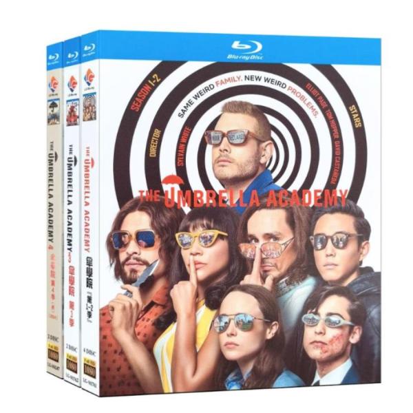 出演 エリオット・ペイジ, トム・ホッパー, デヴィッド・カスタニェーダ, 他収録内容 The Umbrella Academy / アンブレラ・アカデミー シーズン1+2+3+4 完全版 Blu-ray BOX 日本語吹き替え版 日本語字...