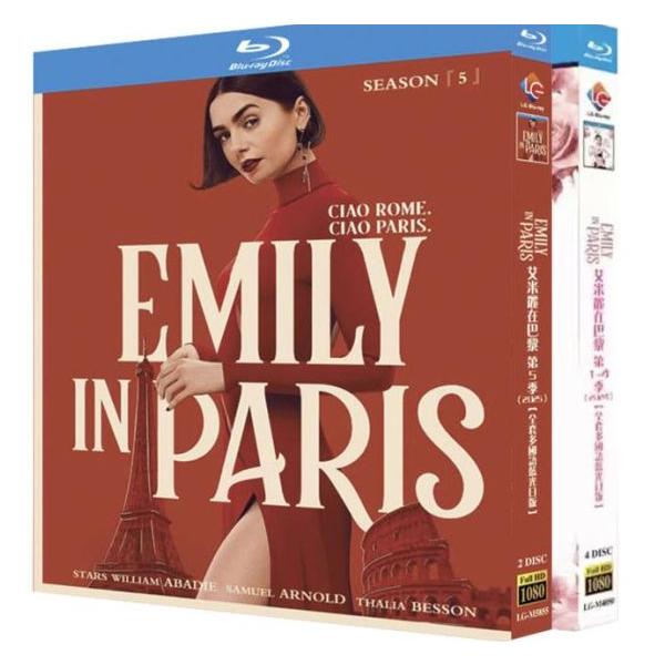 収録内容 海外ドラマ エミリー、パリへ行く シーズン1+2+3+4+5 ブルーレイ Blu-ray BOX 日本語字幕 日本語吹き替え版 全50話を収録ディスク枚数 6枚組言語・字幕 英語音声・【日本語音声・日本語字幕】・英語字幕・韓国語字...