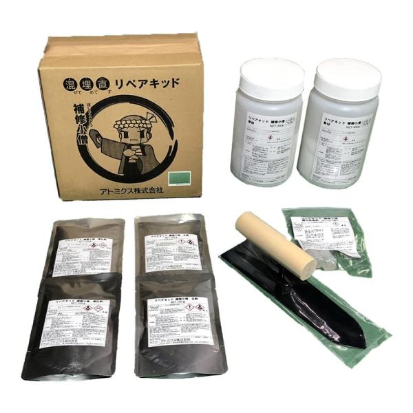 3〜5cmの深さがある欠損も手軽に直せる簡易補修キットです。容器に主剤、硬化剤、骨材を全て投入後、振って混ぜるだけで材料混合ができ、１工程で簡単に欠損補修が可能です。欠損補修により食品工場でHACCP衛生対策や工場床でのつまずき原因を予防し...