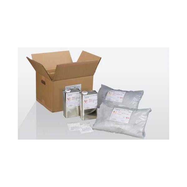 使用量目安・約1m2（10mm厚）特長・MMA樹脂特有の速硬化性により、早期に強度を発現します。・補修箇所の早期開放が可能です。・天然防滑仕様のため、撒き砂が不要です。・MMA樹脂と骨材をキット化しており、計量の手間がかかりません。用途・ア...