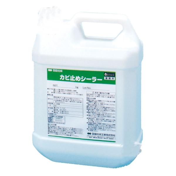 ○特　長１.低臭のため、嫌なにおいが残りません。２.屋内外に使用ができ、防藻効果もあります。３.２〜３時間で乾燥します。○使用法１.原液は薄めず使用してください。２.ウールローラーまたは刷毛で均一に施工してください。○適応下地古壁、石膏ボードなど