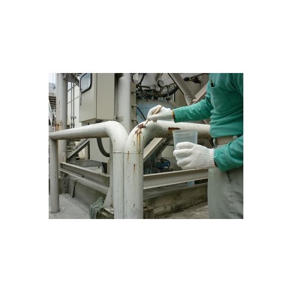 特長】・塗る／漬ける→拭き取る→水洗いの簡単施工。処理後には防錆効果も発揮します。・ショットブラスト、ケレン処理などの下処理不要。ゼロエネルギー、無害でホコリも立ちません【主な適用場所】・鉄、ステンレス製の板、管、工具、設備部品などの錆落と...