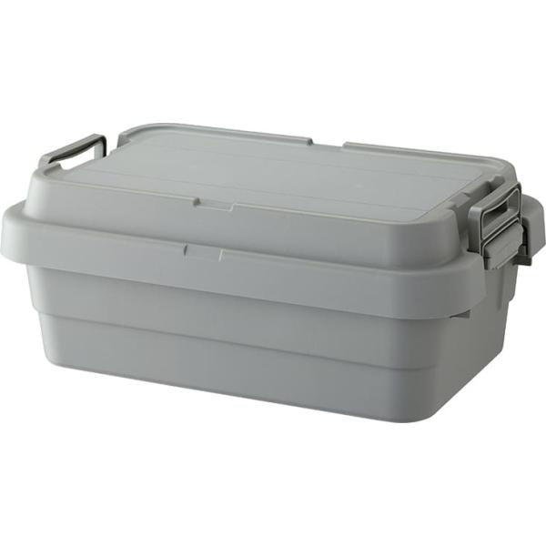 トランクカーゴに新サイズが登場。収納しやすく取り出しやすい浅型タイプでさらに容器内で荷物を整理できる仕切板(別販売)を使ってより便利になっております。トレー型でフラット形状のフタがテーブルとしても使え、積み重ねたときのズレも防止できる仕様と...