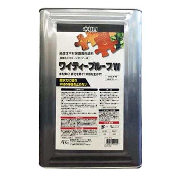 超撥水性、高耐久性なシリコーンポリマー系塗料徹底的に水を浸入させず、汚れを防ぎ、腐れやカビ・ワレから木材を保護します。【標準施工面積】16L　約80〜160m2（2回塗り）【特長】１.蒸気透過性下地にしっかり浸透し、蒸気透過性をもつ撥水層を...