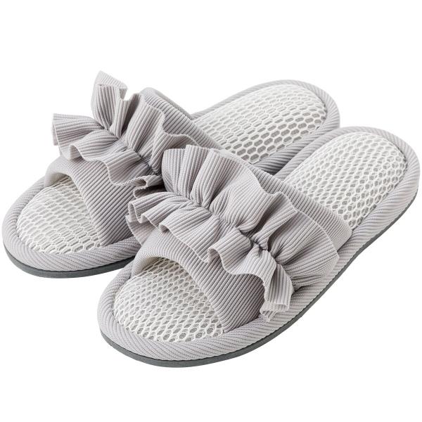 ■■ニトリ公式サイト■■●空気が通るルームサンダル●フリルが可愛いデザイン一部地域を除き、お時間指定が可能な商品です。こちらの画面上にて、配達時間を指定しカートにお入れください。※お買上いただく商品に【玄関先迄納品】が複数含まれている場合は...