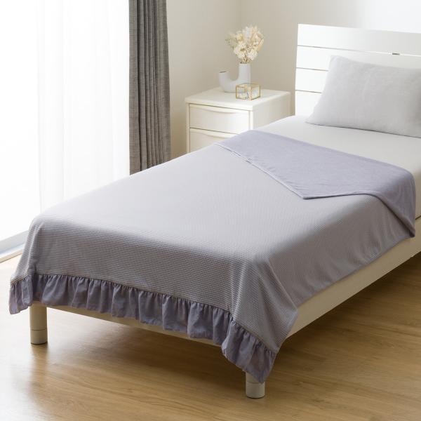 ■■ニトリ公式サイト■■ワッフルとパイル、両面使えるリバーシブル。かわいいフリル付き。一部地域を除き、お時間指定が可能な商品です。こちらの画面上にて、配達時間を指定しカートにお入れください。※お買上いただく商品に【玄関先迄納品】が複数含まれ...