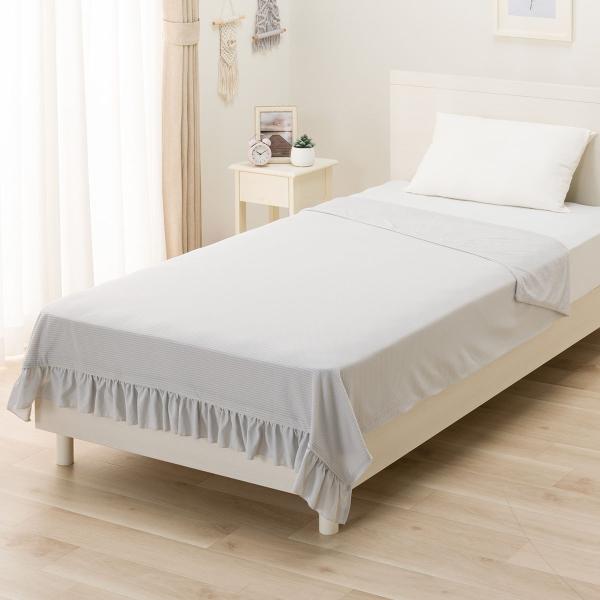 ■■ニトリ公式サイト■■ワッフルとパイル、両面使えるリバーシブル。かわいいフリル付き。一部地域を除き、お時間指定が可能な商品です。こちらの画面上にて、配達時間を指定しカートにお入れください。※お買上いただく商品に【玄関先迄納品】が複数含まれ...