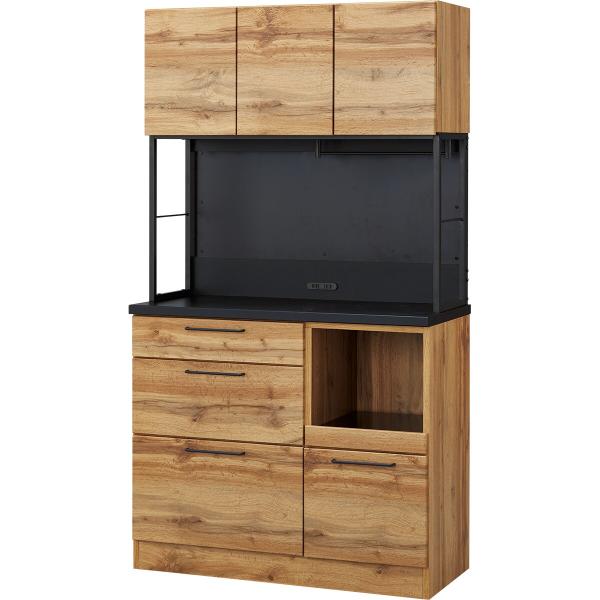 ■■ニトリ公式サイト■■木目調と黒のモダンなデザインのキッチンボード。便指定や引取りサービスなどの有料サービスをご希望の場合は、こちらの画面上でご希望のサービスを選択してカートにお入れください。※配送員設置商品を複数ご購入頂いた場合でも、1...