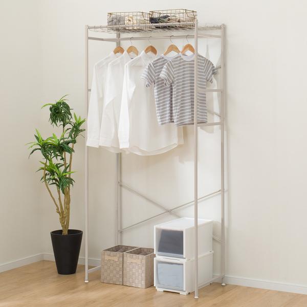 ■■ニトリ公式サイト■■デッドスペースを有効活用。チェストなどの上に服を掛けられるスペースが生まれる。クロスバーを2本使用した丈夫な構造。一部地域を除き、お時間指定が可能な商品です。こちらの画面上にて、配達時間を指定しカートにお入れください...