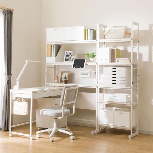 ■■ニトリ公式サイト■■シェルフ × デスクたっぷり収納。デスクを動かして好きなカタチに。便指定や引取りサービスなどの有料サービスをご希望の場合は、こちらの画面上でご希望のサービスを選択してカートにお入れください。※配送員設置商品を複数ご購...