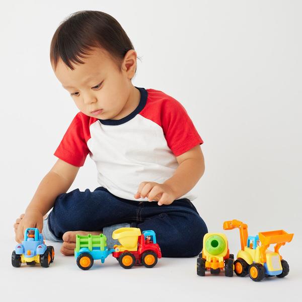 ■■ニトリ公式サイト■■ビューンと走るはたらくくるま 4点セット  バッテリー不要で走るフリクションカー  くるまデビューにぴったり     一部地域を除き、お時間指定が可能な商品です。こちらの画面上にて、配達時間を指定しカートにお入れくだ...