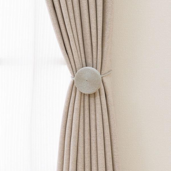 ■■ニトリ公式サイト■■マグネットでお好みの位置にまとめられる。ふさかけがなくてもまとめられる。一部地域を除き、お時間指定が可能な商品です。こちらの画面上にて、配達時間を指定しカートにお入れください。※お買上いただく商品に【玄関先迄納品】が...