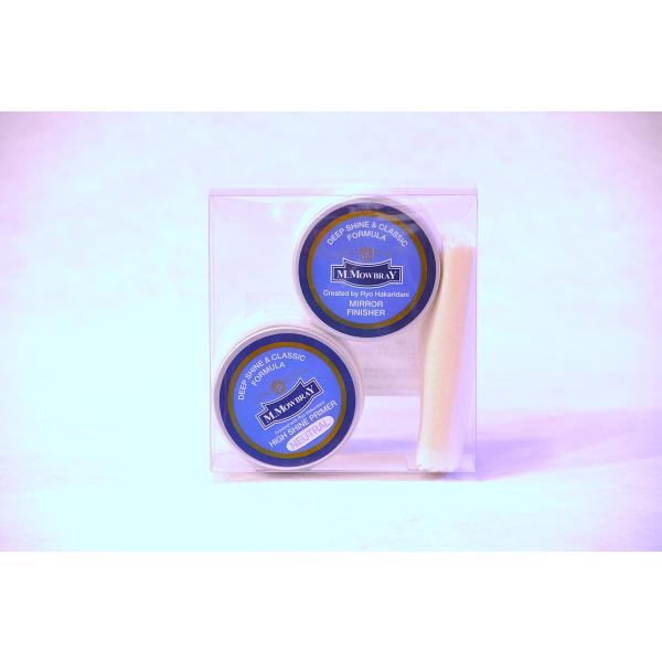 ブランドM.MOWBRAYセット内容・M.MOWBRAY ハイシャインプライマー　ブラック(40ml)またはニュートラル(40ml)・M.MOWBRAYミラーフィニッシャー(40ml)・クロス（布）コツと経験値が必要な鏡面磨きの技術。プロで...