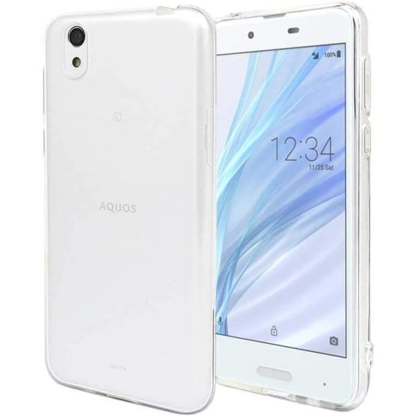 【対応機種】AQUOS sense SH-01K/ SHV40/ AQUOS sense lite SH-M05【カラー/ 素材】クリア/ TPUシリコン（ソフト）※透明度の高いTPU樹脂を使用。ケース背面のマイクロドット加工により、にじみ...