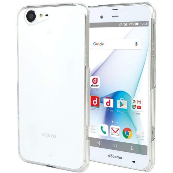 【対応機種】AQUOS ZETA SH-04H/ AQUOS Xx3 506SH/ AQUOS SERIE SHV34【カラー/ 素材】クリア/ ポリカーボネート/ サイズ：152×77×10mm/ 重量：18g ※透明度の高い丈夫なポリカ...