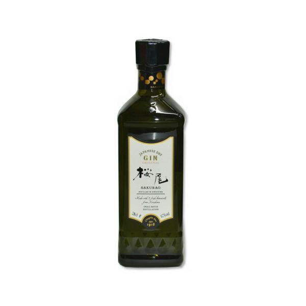 JAPANESE DRY GIN 桜尾 ORIGINAL  広島　(株)サクラオ 700ml  47度広島県産原料を使った初の純国産クラフトジン広島が育んだフレッシュな柑橘類など9種類のボタニカルと、伝統的なジンに使用される4種類のボタニカ...