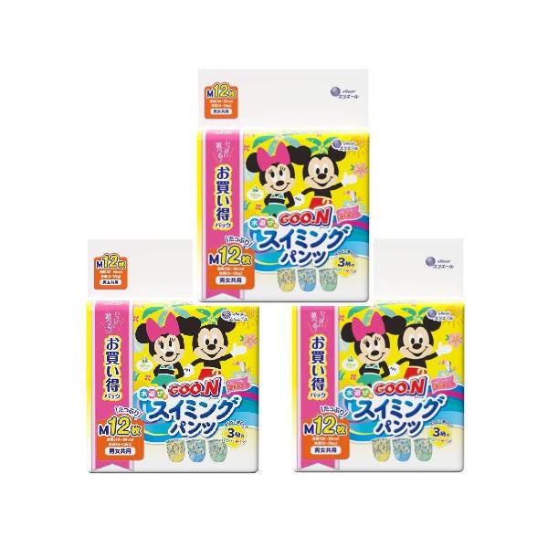 ディズニーアロハデザインで見た目も楽しい！3柄入っているアソートパックだから男の子でも女の子でも気分に合わせて好きなデザインを選べる！●水着を上から着ても、モコモコしない。モコモコしないから楽しく水遊び。おなかまわりのすき間を小さくすること...