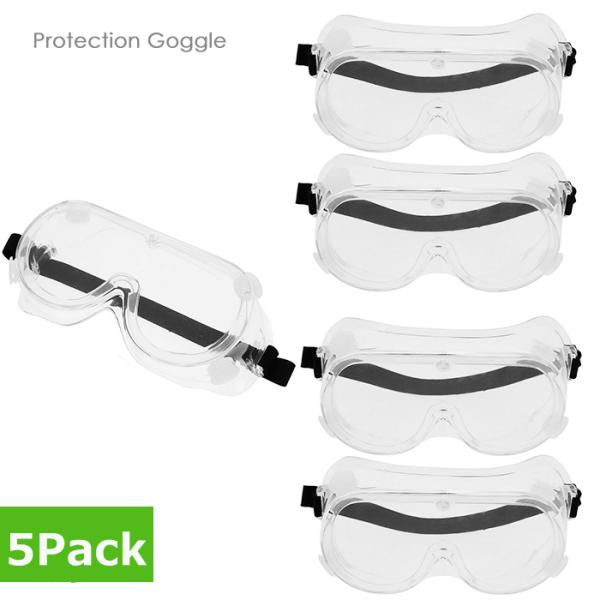 カラークリア（透明）お届け時レンズ部分表側・内側ともに保護フィルムがございます。はがしてからご使用ください。サイズ 152mm×74mm×60mm商品説明・花粉やホコリ、ウィルス雑菌が目に侵入するのを防ぐ。・フレームには換気用の空気孔が4か...