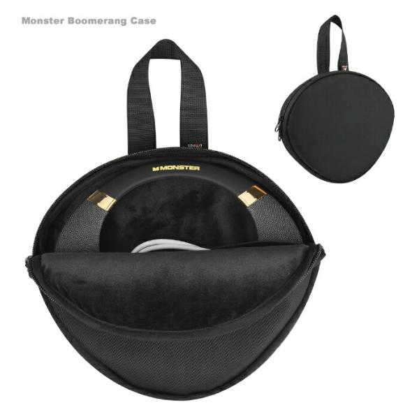 対応機種・Monster Boomerang Petiteカラー・ブラックサイズ・20×23×3cm平置き採寸のため誤差があります。商品説明ハンドルストラップ付き保護ポーチ持ち運びに便利なハンドルストラップが付いた収納ポーチポーチ内部にポケ...