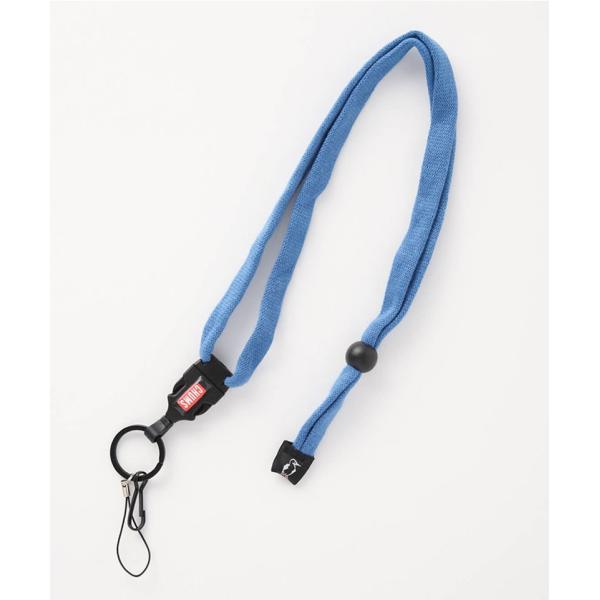 やわらかコットン素材のネックストラップCHUMSの起源である「CHUMS Original Standard End」から派生した使い勝手の良いネックストラップ。 眼鏡ストラップと同様、Made in USA。〈商品仕様〉・肌ざわり柔らかな...