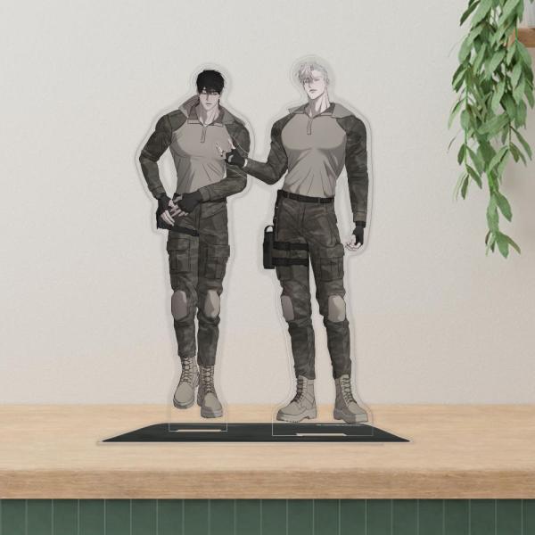 人気ウェブまんが『Pieta：ピエタ』アクリルスタンド韓国 公式グッズ■ 構　成：アクリルスタンド1種■ 材　質：ACRYLIC■ サイズ：画像参照■ 製造社：ヘダムイエンティ■ 製造国：韓国