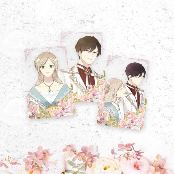 【発売日：2024年06月12日】人気まんが『緑陰の冠』透明フォトカード3種セット韓国 公式グッズ■ 構　成：透明フォトカード3種■ 素　材：PET■ サイズ：54*86mm■ 製造国：韓国■ 製造社：ダオンクリエイティブスタジオ