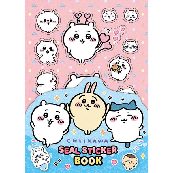 ※この本は韓国語で書かれています。.。・★本の内容★+°*.。ホログラムコーティングステッカーに可愛くて可愛いちいかわのキャラクターがいっぱい！表紙から8枚の内紙までホログラムコーティングが施されており、約112個のキラキラした多様な大きさ...