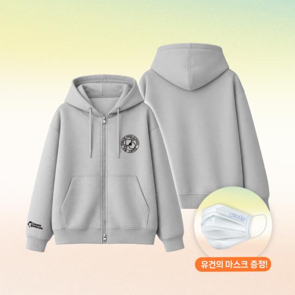 人気ウェブコミック『二人のマーブリング』ミウム高 フード付きパーカー（2種類から一つ選択）韓国 公式グッズ■ 構　成：パーカー1種+ユゴンのマスク■ サイズ：■ 選　択：1.Mサイズ2.Lサイズ