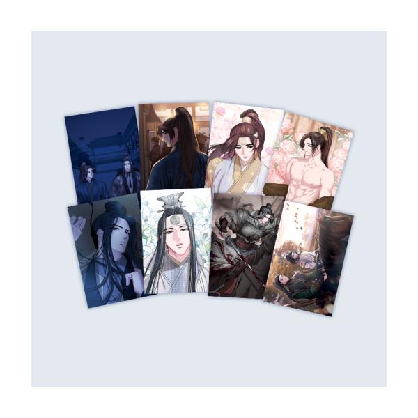 韓国 コミック グッズ『春風爛漫』はがきセット 公式グッズ BL■ 構　成：はがき8種+OPP包装■ 素　材：紙■ サイズ：100*150mm■ 製造社：DAONクリエイティブ