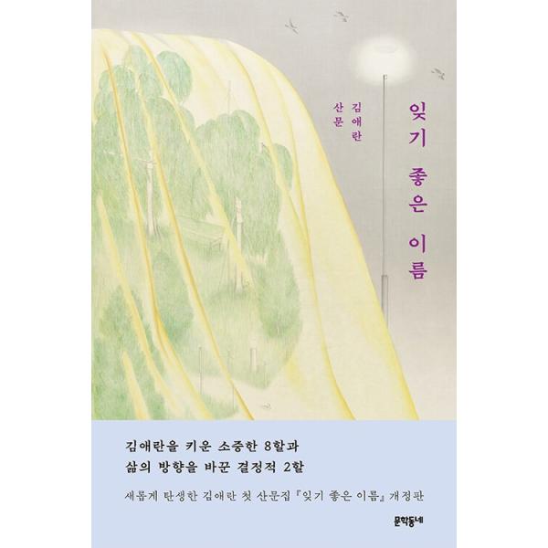 愛され続けるキム・エランの散文集、改訂版※この本は韓国語で書かれています。.。・★本の内容★+°*.。韓国のエッセイ散文集『そうだったと書いた』と共に、キム・エラン作家の初めての散文集『忘れやすい名前』の改訂版が出版された。『忘れやすい名前...