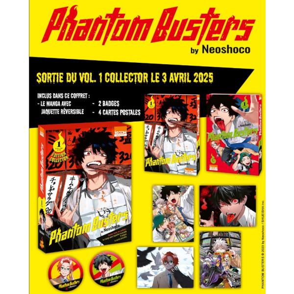 ※この本はフランス語で書かれています。.。・★本の内容★+°*.。まんが（フランス版）1年生の岸遊人（高校きしゆうと）は、幽霊の存在を信じず、全く霊感がない優等生！ でも、幽霊を「呑み込む」ことで退治する豪快な男・宍喰野虎落（ししくいのもが...