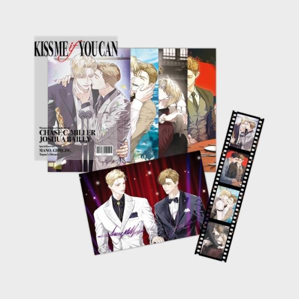 【発売日：2026年06月20日】人気ウェブまんが『Kiss Me If You Can キス・ミー・イフ・ユー・キャン』スペシャルポストカード＋フィルムブックマーク韓国 公式グッズ★こちらの商品は2026/5/13PM16時までの予約販売...