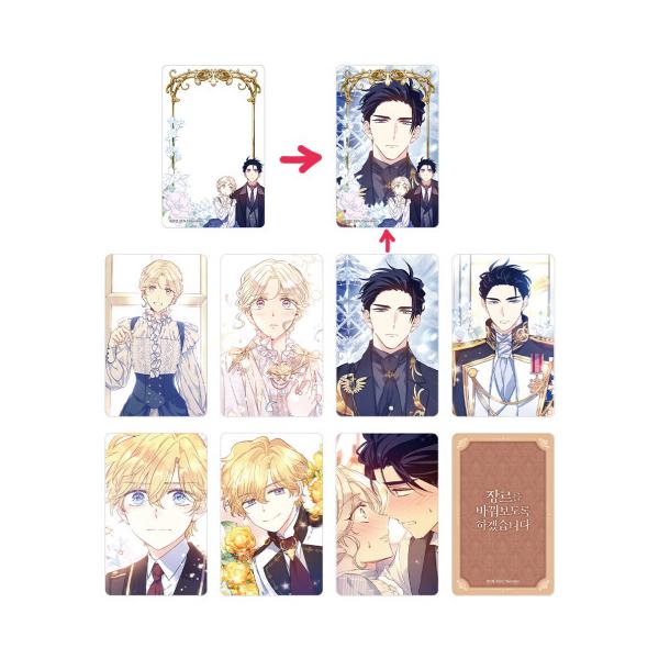 人気ウェブコミック『ジャンル、変えさせて頂きます！』フォトカード フレームセット韓国 公式グッズ■ 構　成：透明フォトフレーム1枚+フォトカード7枚■ サイズ：54*86mm■ 製造国：韓国