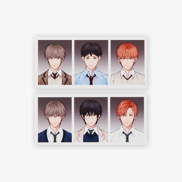 人気ウェブまんが『心の奥を覗かせて』証明写真韓国 公式グッズ■ 構　成：半名刺サイズ2種■ 素　材：PAPER■ サイズ：9.9*4.5cm■ 製造社：ジェイミーショップ■ 製造国：韓国