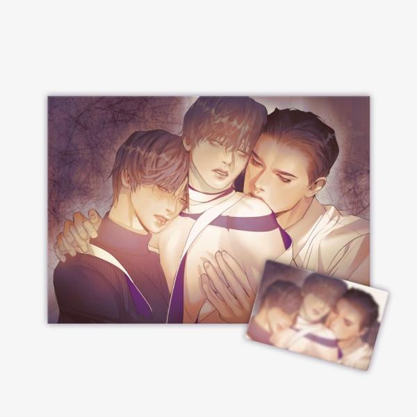 人気ウェブコミック『真珠を生む少年：発火』3D レンチキュラー ポスター韓国 公式グッズ■ 構　成：ポスター1種■ サイズ：210*297mm■ 製造社：ジェイミーショップ■ 製造国：韓国