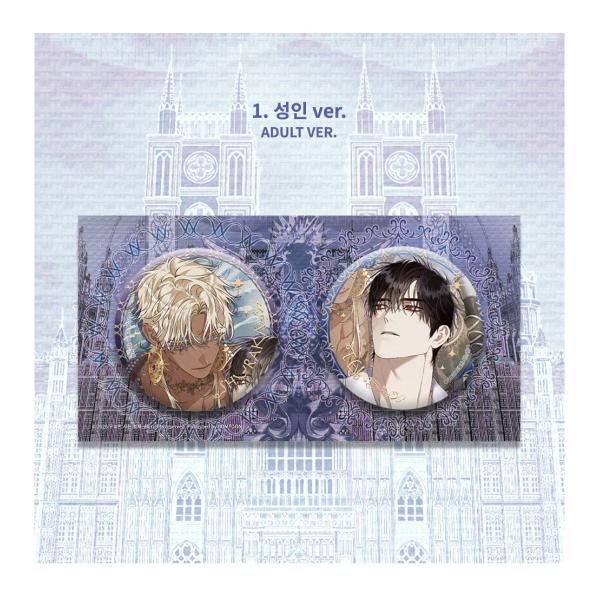 （予約8月韓国発売予定）韓国 コミック グッズ『白夜の花道 缶バッジセット（2種類から一つ選択）』公式グッズ | にゃんたろうず ...