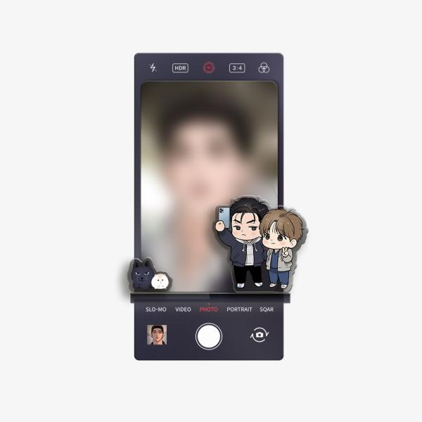 【発売日：2024年01月02日】人気漫画　BLJINX：ジンクスフォトカード スタンド パッケージ・アクリル フォトカード スタンド 1個（総4ピース）60*120mm・フォトカード 3枚（55*85mm）・透明 フォトカード 3枚（55...