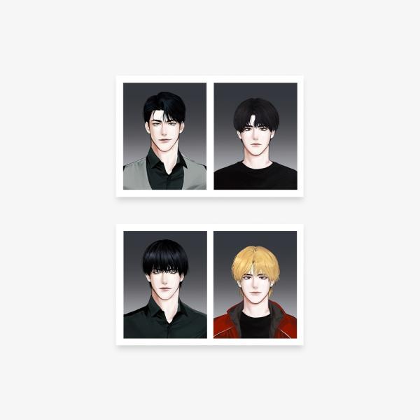 人気まんが『ペイバック PAY BACK』 証明写真　公式グッズ■ 構　成：半名刺サイズ2枚■ サイズ：半名刺サイズ 69*45mm■ 製造国：韓国